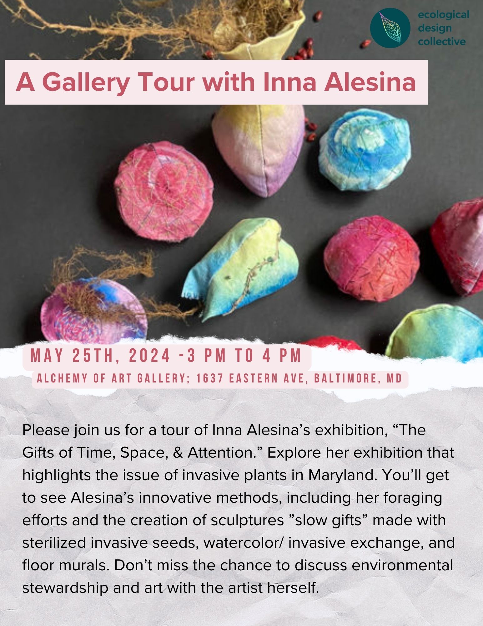 A Gallery Tour with Inna Alesina - Ecological Design Collective